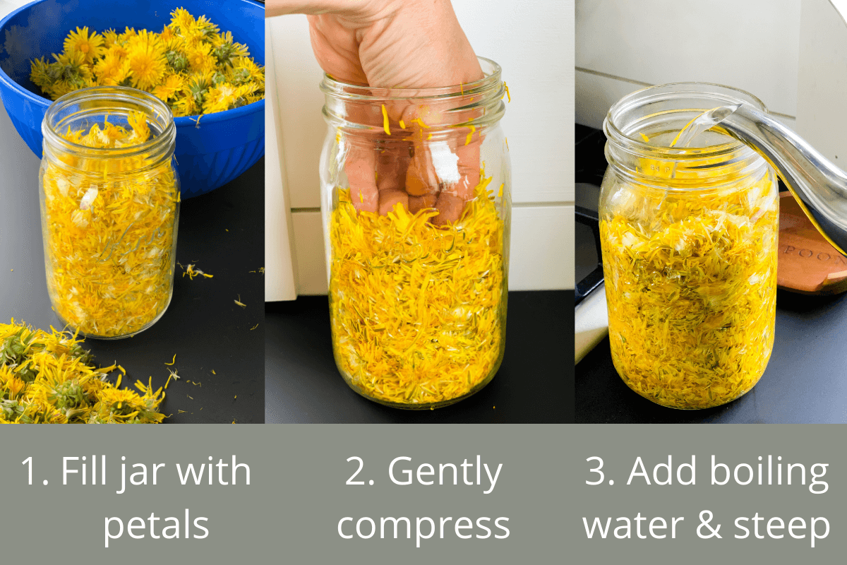 Dandelion Jelly Recipe (Honey-Sweetened) - The From Scratch Farmhouse